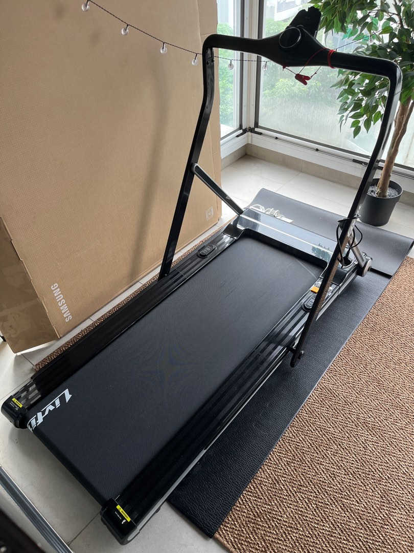 Livfit home treadmill foldable running machine, Sports Equipment ...