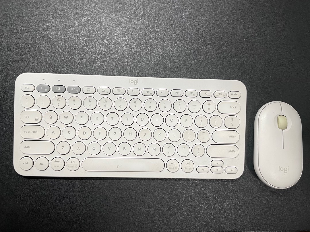 Logi K380 Keyboard + Pebble Mouse, Computers & Tech, Parts ...