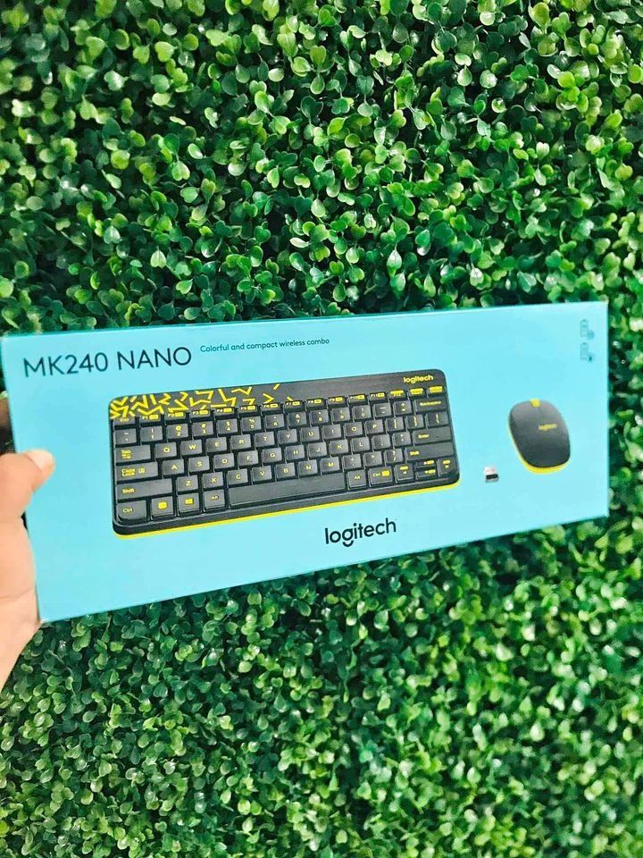 Logitech MK240 Nano Wireless Keyboard Mouse Combo Black, Computers ...