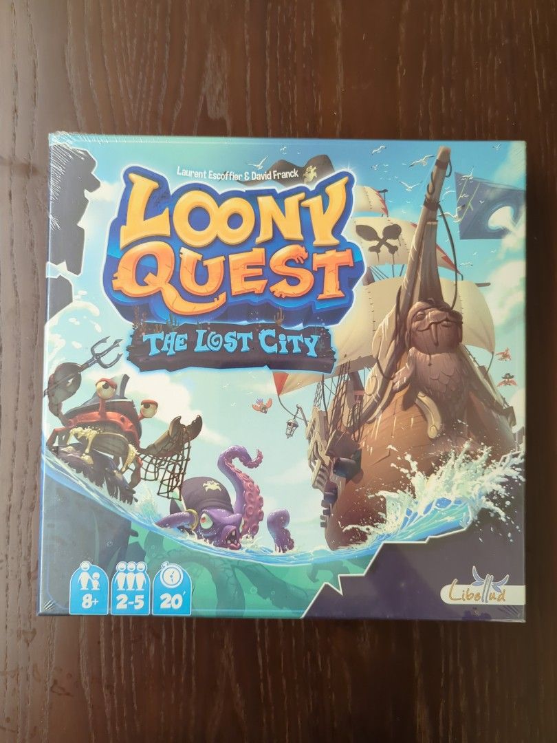 Loony Quest The Lost City Board Game Expansion, Hobbies & Toys, Toys ...
