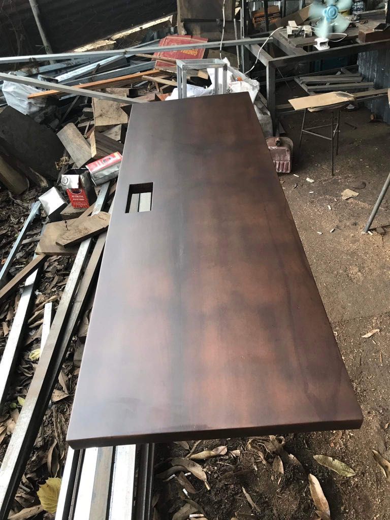 Mahogany Wood Slab for Computer Table on Carousell