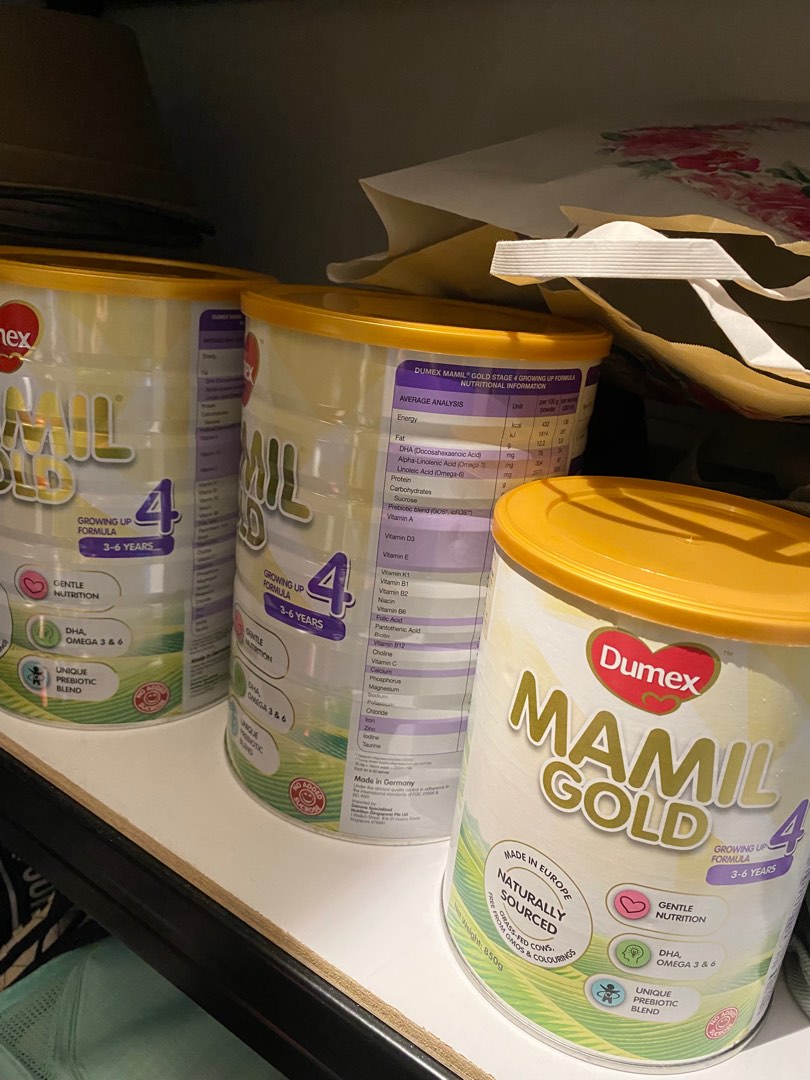 Mamil Gold Stage 4 Milk Powder, Babies & Kids, Nursing & Feeding ...