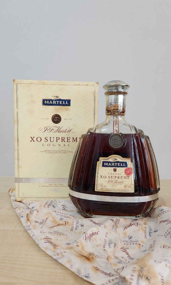 Martell XO Supreme Cognac 1000ml, Food & Drinks, Alcoholic Beverages on ...