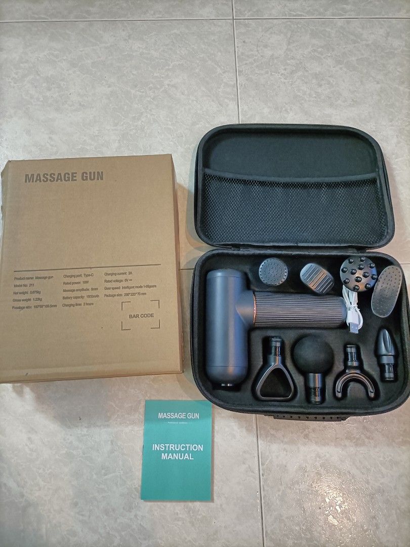 massage gun &vgo Push up bar, Sports Equipment, Other Sports Equipment ...