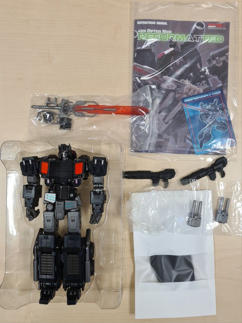 Mastermind Creations MMC R48N Optus Nox (not Transformers IDW Nemesis ...