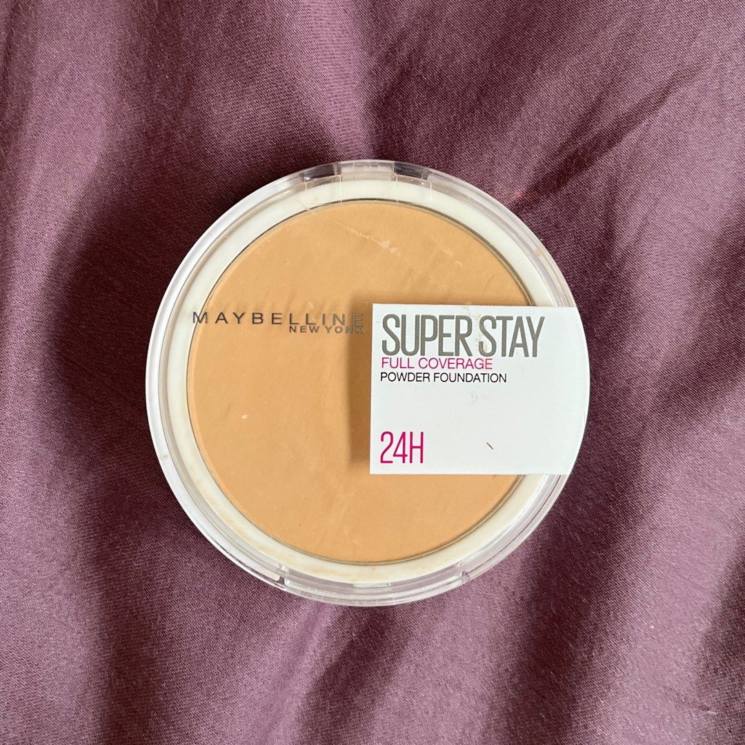 Maybelline Super Stay Powder Foundation in 320 Honey, Beauty & Personal ...