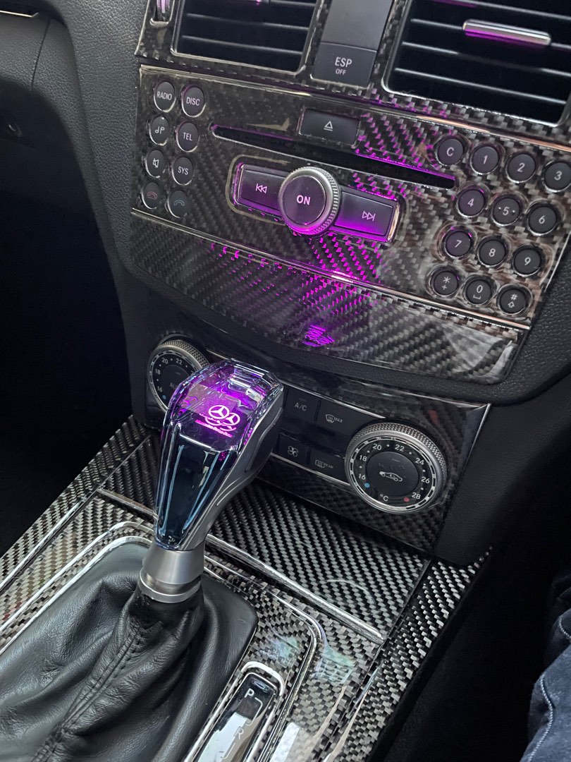 Mercedes C180 200w W204 model gear knob, Car Accessories, Accessories ...