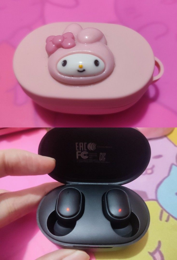Mi True Wireless Earbuds Basic 2 (with pink My Melody Case), Audio ...