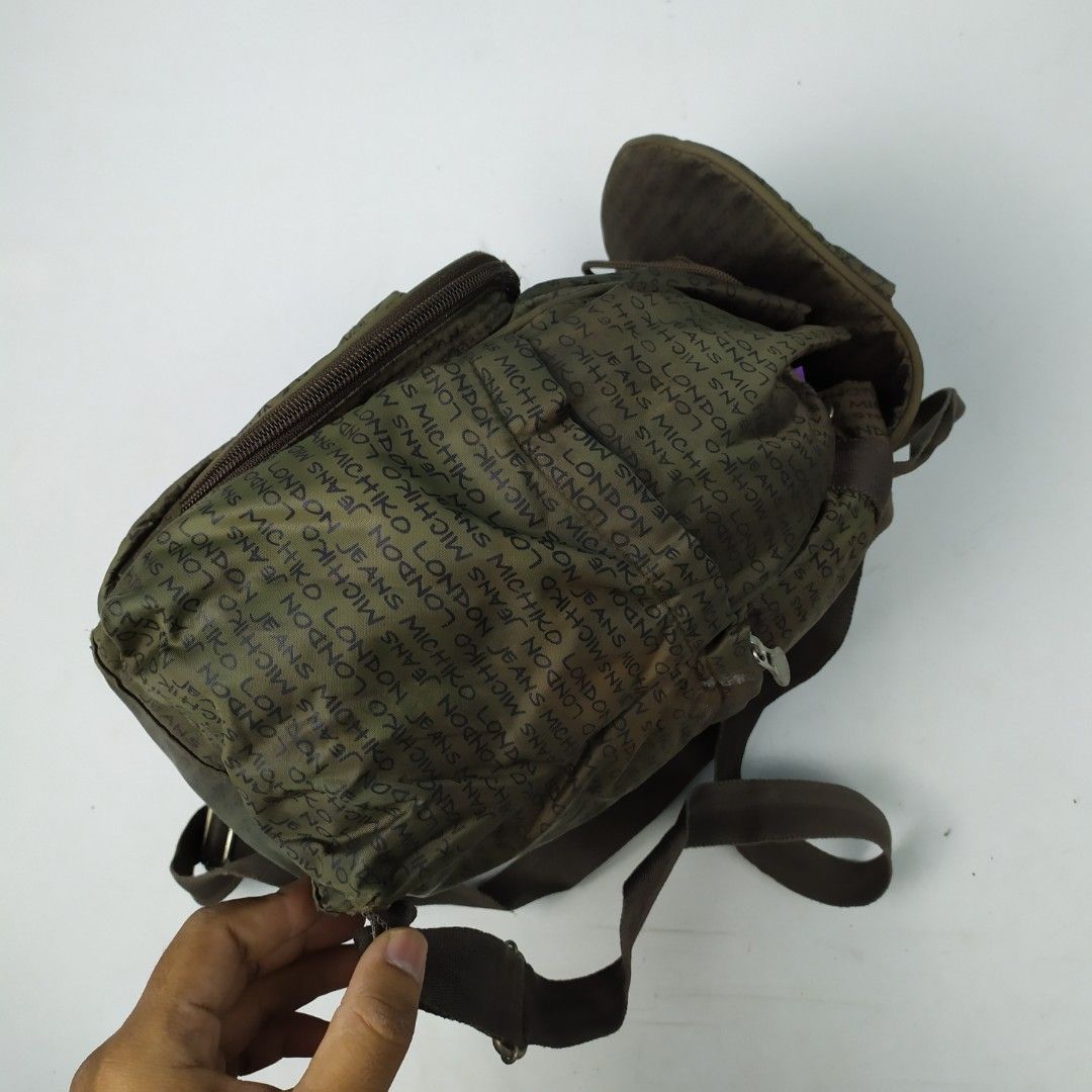 Michiko london backpack, Men's Fashion, Bags, Backpacks on Carousell