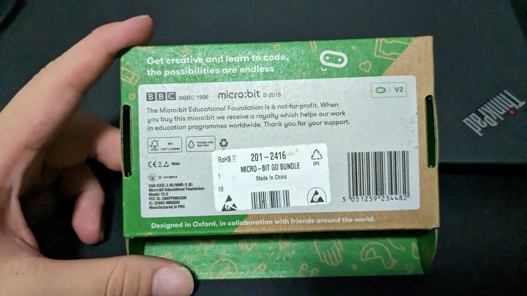 Microbit GO (V2), Computers & Tech, Parts & Accessories, Other ...
