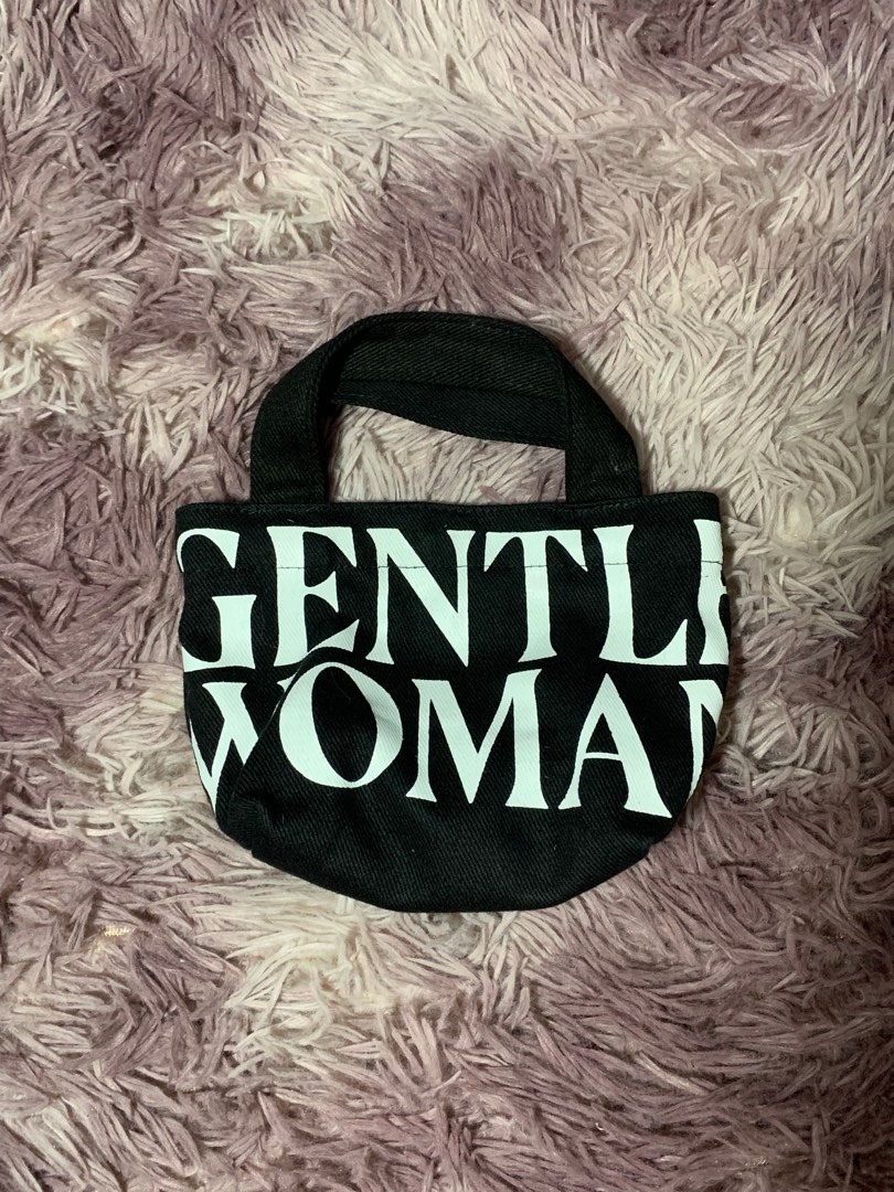 Mini Gentle Woman Tote Bag Black on Carousell