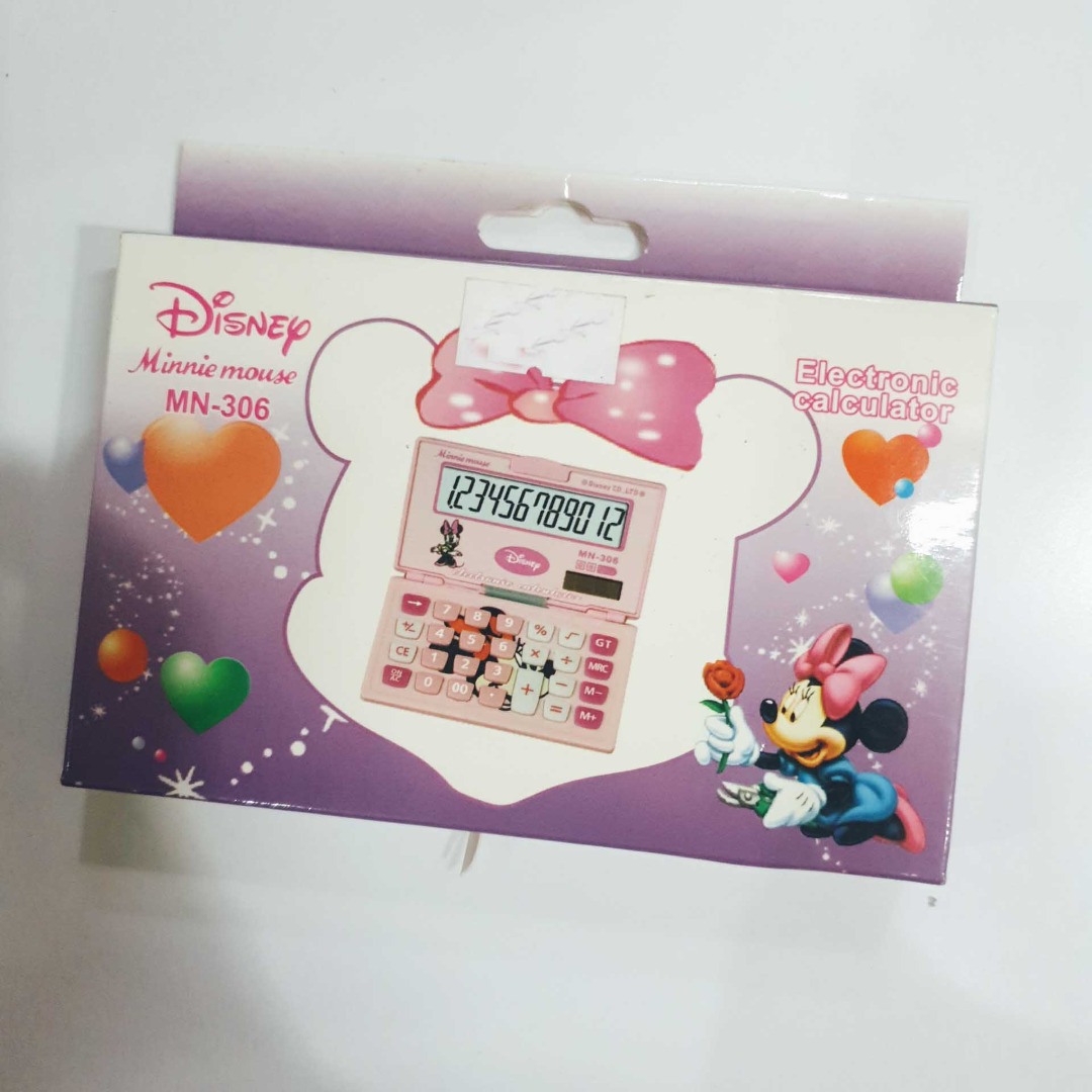 Minnie Mouse Electronic Calculator on Carousell