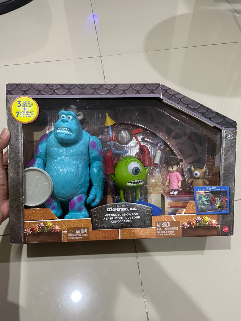 Monsters Inc. / University Action Figure Mattel Disney Pixar Sulley ...