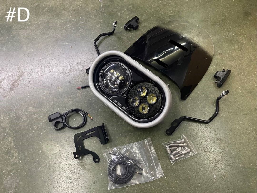 Moto Sammy Singapore Honda CT125 Head Light ! Ready Stock ! Promo ! Do ...