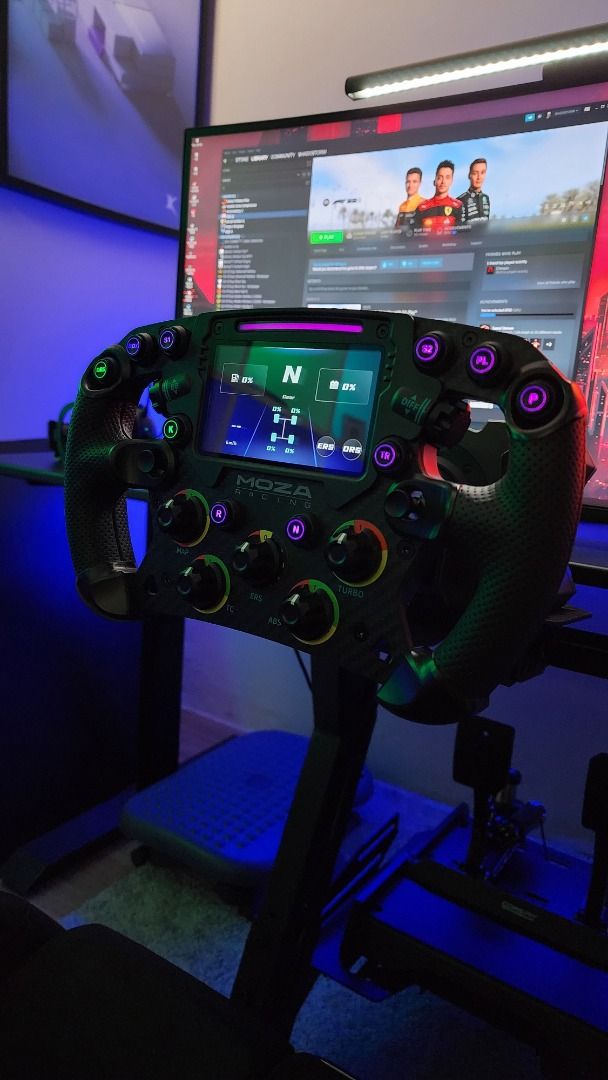 Moza and Conspit Sim Racing Setup, Hobbies & Toys, Toys & Games on ...