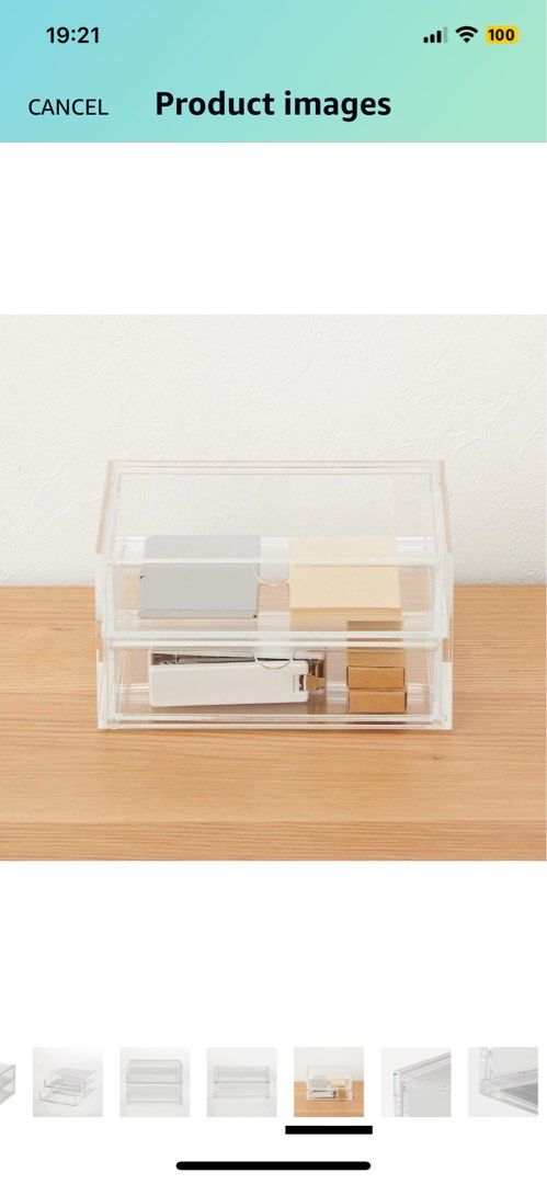 Muji Acrylic drawer units multiple sizes, Women's Fashion, Jewelry ...