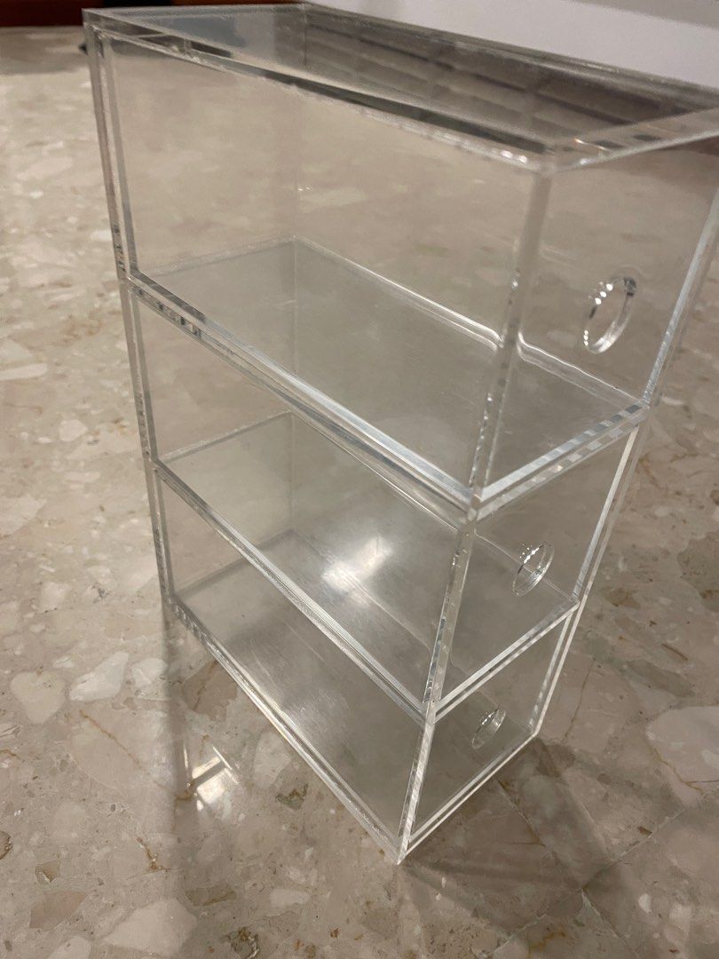 Muji Acrylic drawer units multiple sizes, Women's Fashion, Jewelry ...