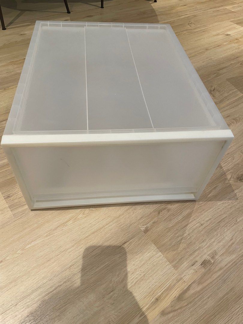 Muji polypropylene storage case, Furniture & Home Living, Home ...