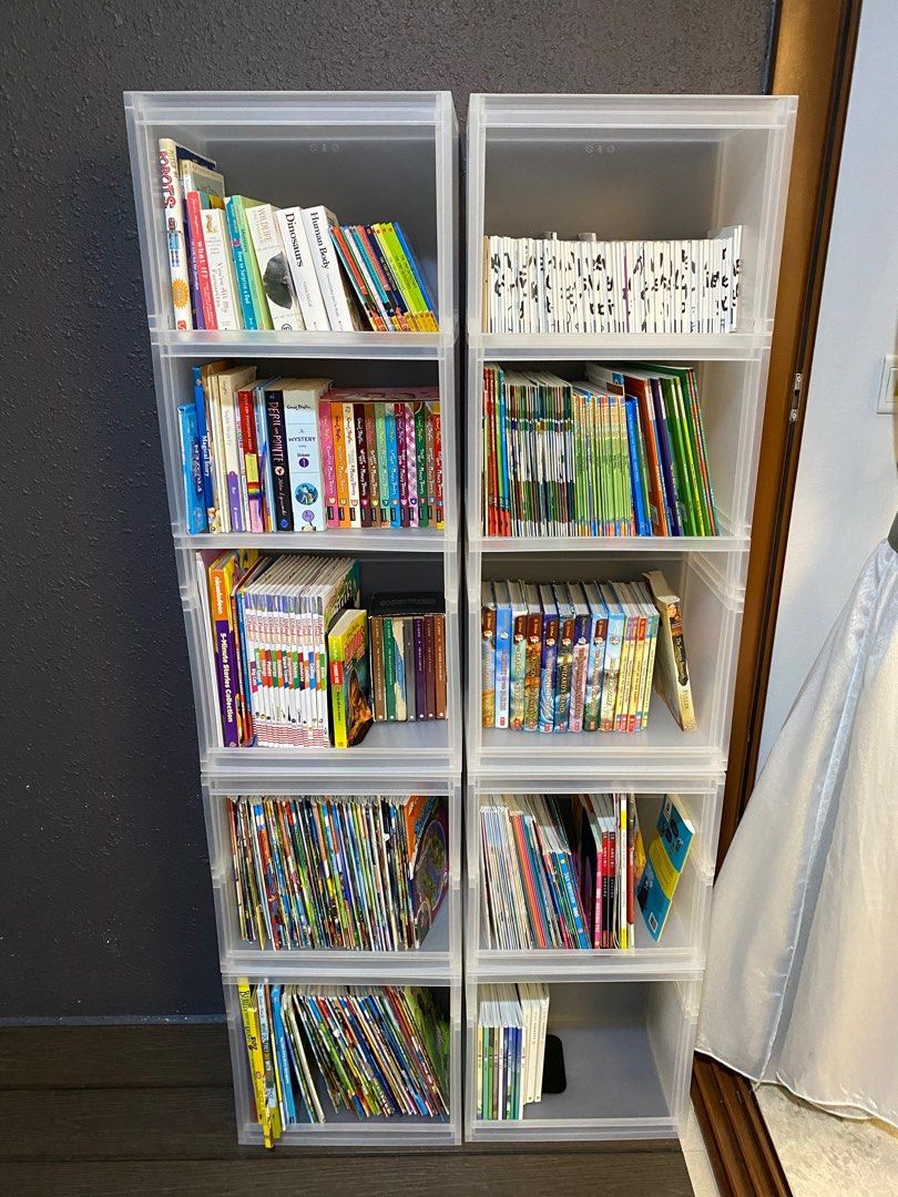 MUJI PP STORAGE RACKS (Stackable) - 10units, Furniture & Home Living ...