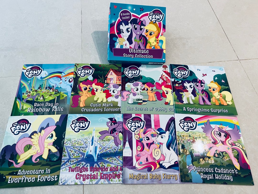 My Little Pony Ultimate Story Collection- total 8 readers, Hobbies & Toys, Books & Magazines ...
