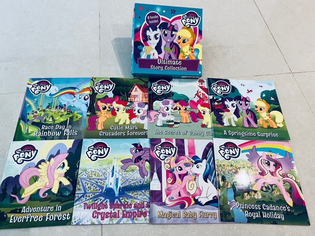 My Little Pony Ultimate Story Collection- total 8 readers, Hobbies & Toys, Books & Magazines ...