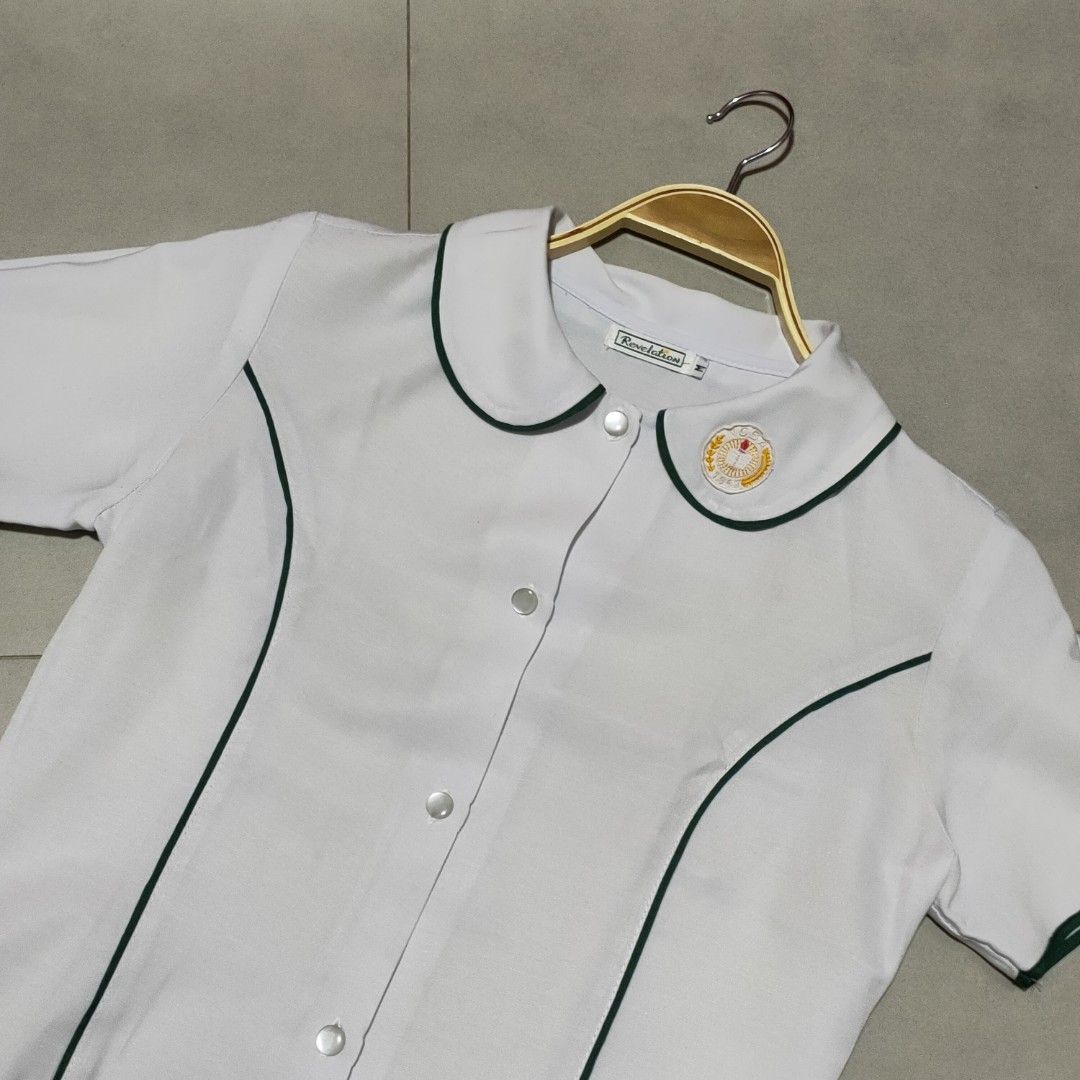 NCBA College Uniform Blouse Only on Carousell