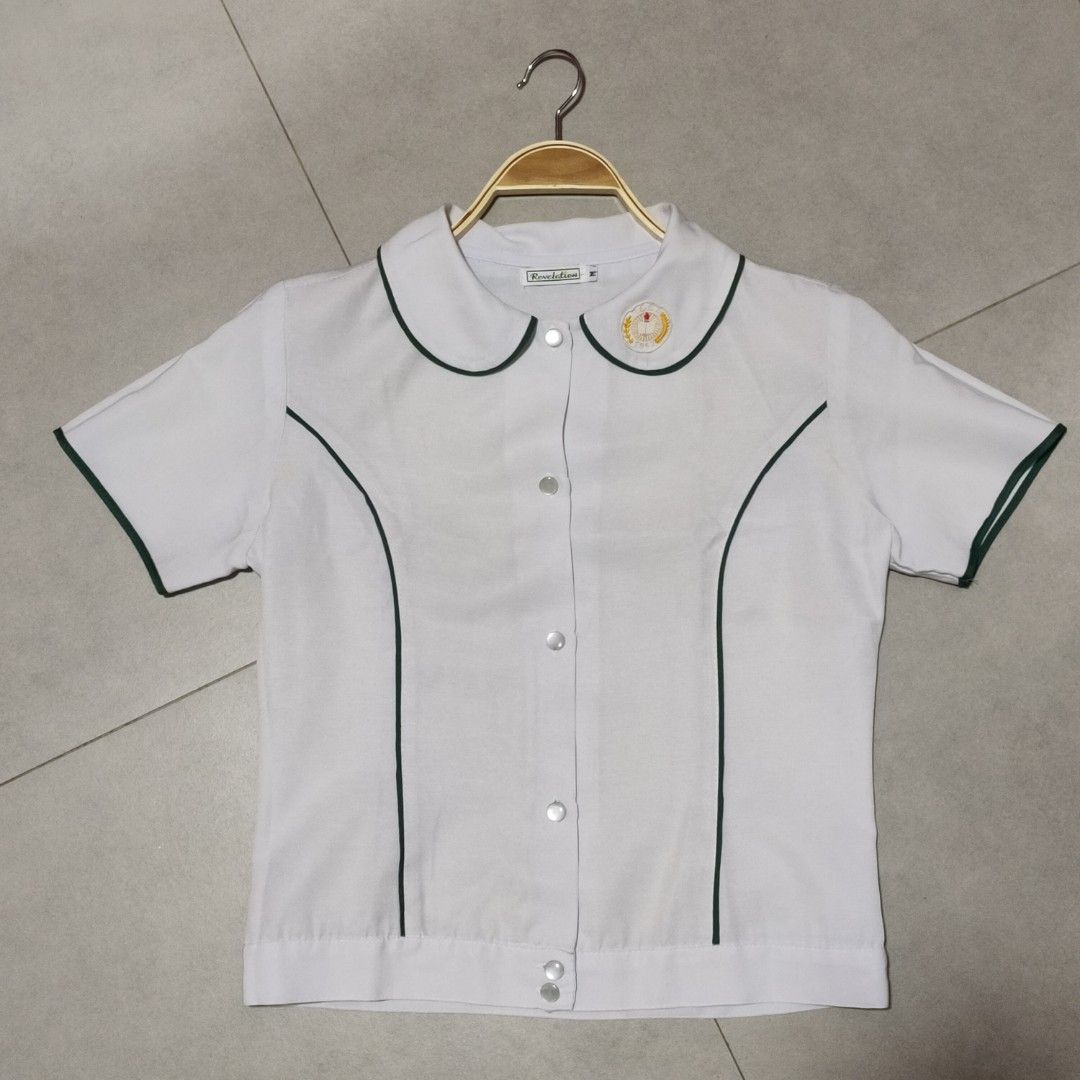 NCBA College Uniform Blouse Only on Carousell