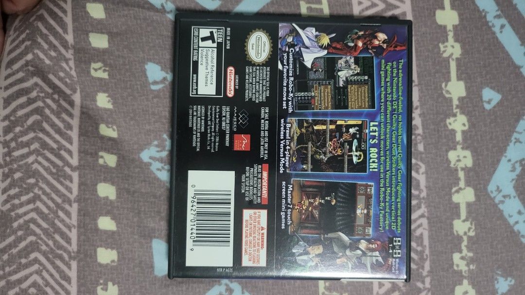 NDS - Guilty Gear Bust Strikers, Video Gaming, Video Games, Nintendo on ...