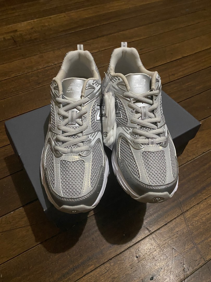 New Balance 530 Silver Grey, Men's Fashion, Footwear, Sneakers on Carousell