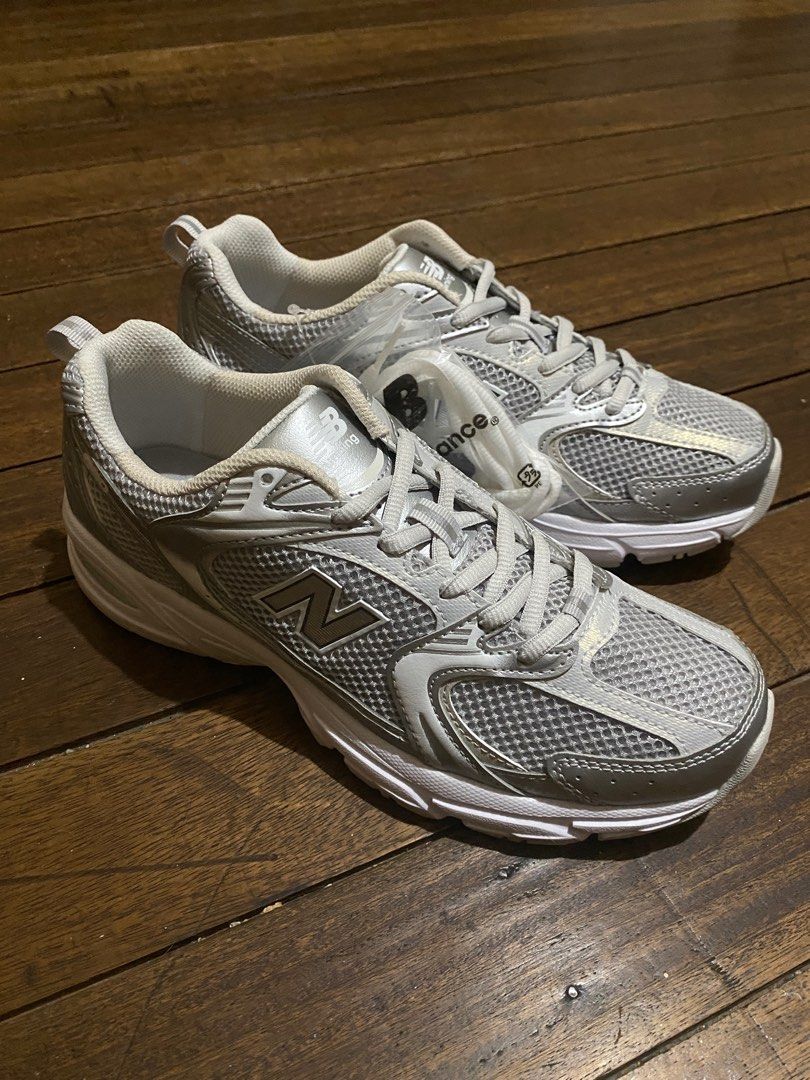New Balance 530 Silver Grey, Men's Fashion, Footwear, Sneakers on Carousell