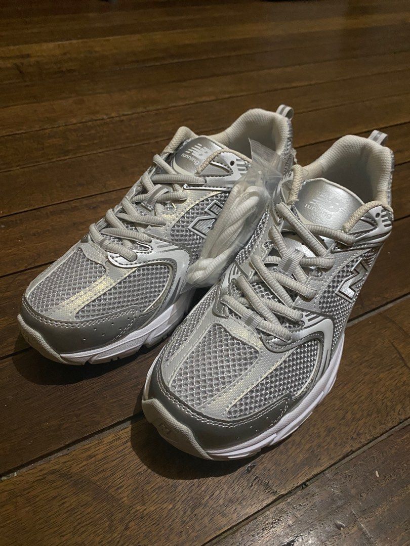 New Balance 530 Silver Grey, Men's Fashion, Footwear, Sneakers on Carousell