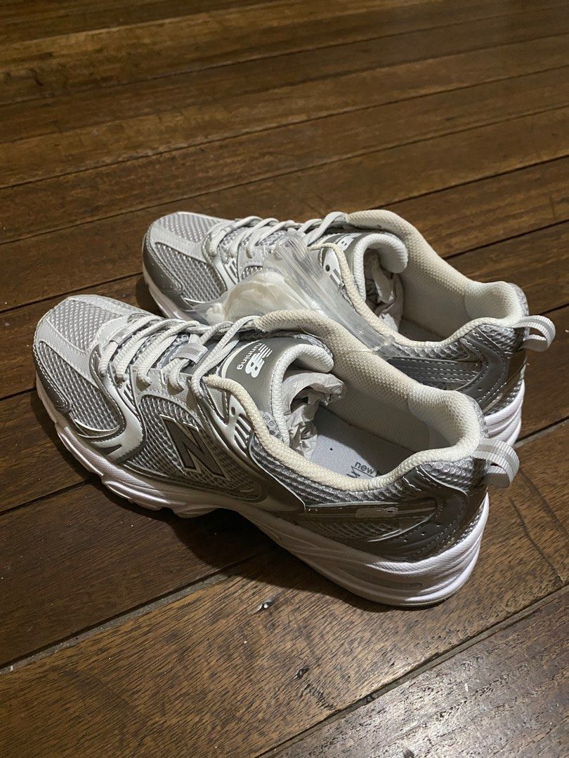 New Balance 530 Silver Grey, Men's Fashion, Footwear, Sneakers on Carousell