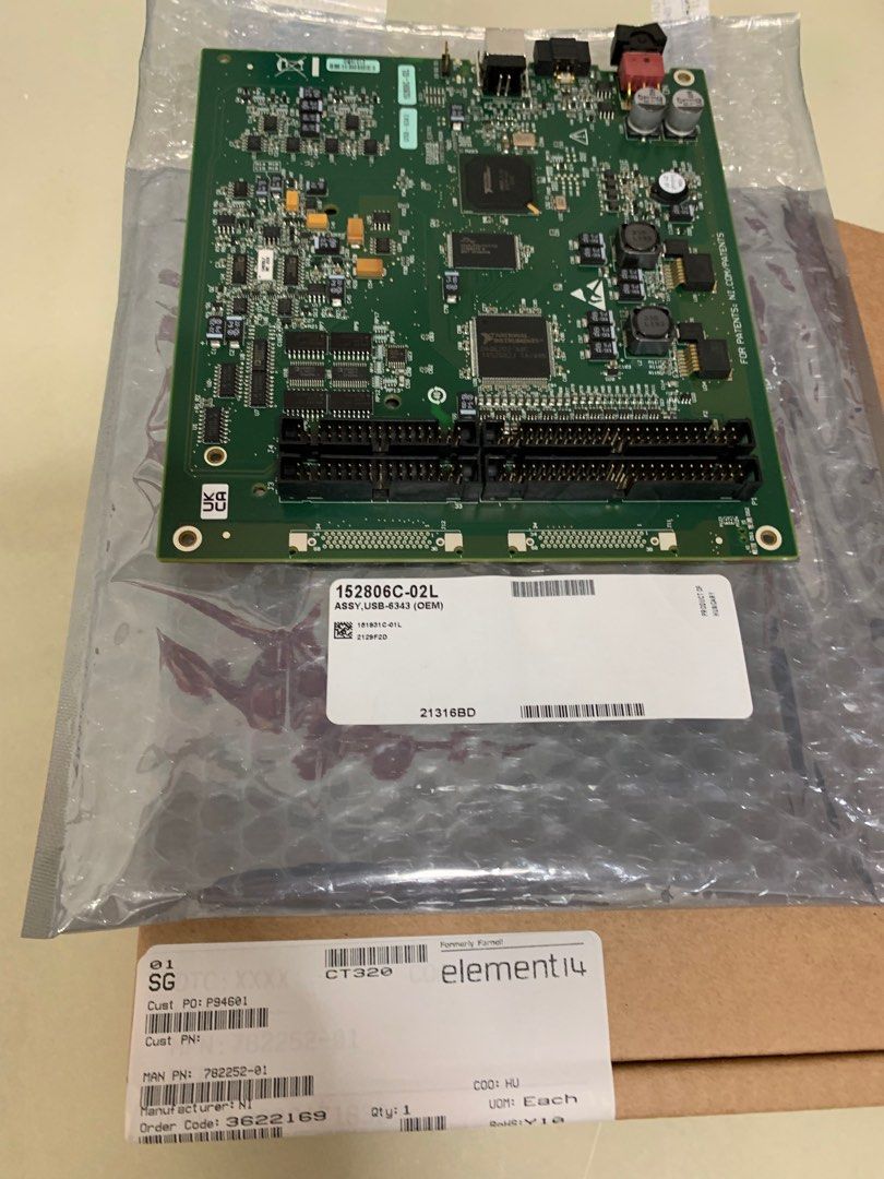 NI USB6343 X series DAQ Device, Computers & Tech, Parts & Accessories ...