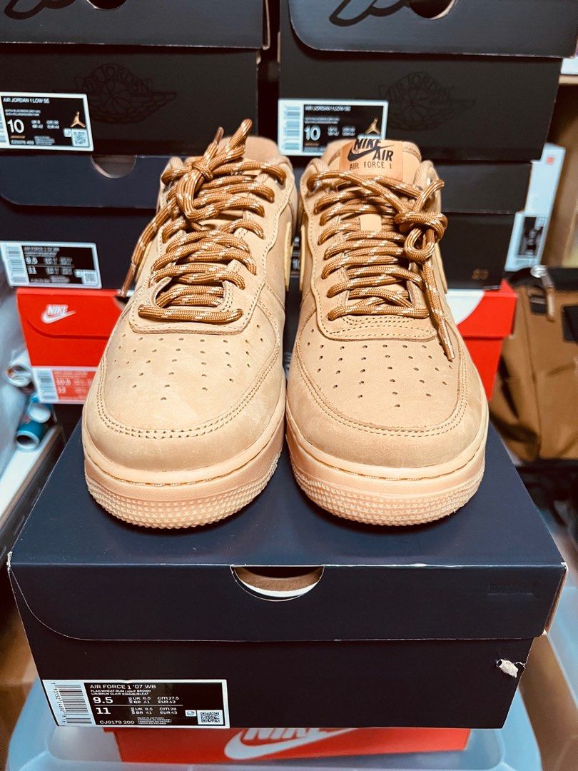 Nike Air Force 1 Flax / Wheat / Gum, Men's Fashion, Footwear, Sneakers ...