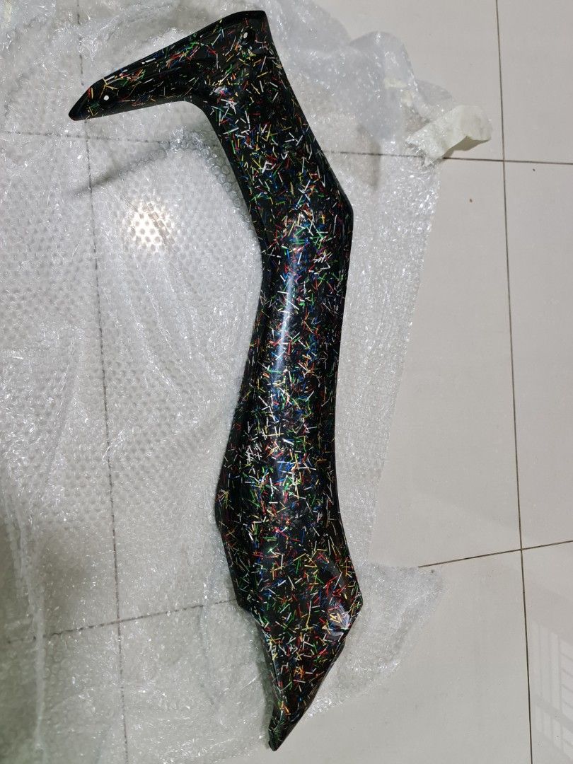 Nmax V2 carbon long side panel, Motorcycles, Motorcycle Accessories on ...