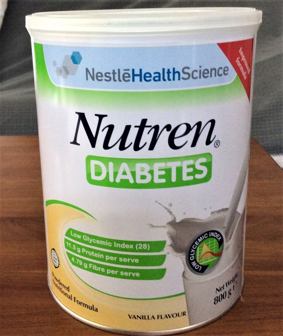 Nutren Diabetes Powder 800g, Health & Nutrition, Health Supplements ...