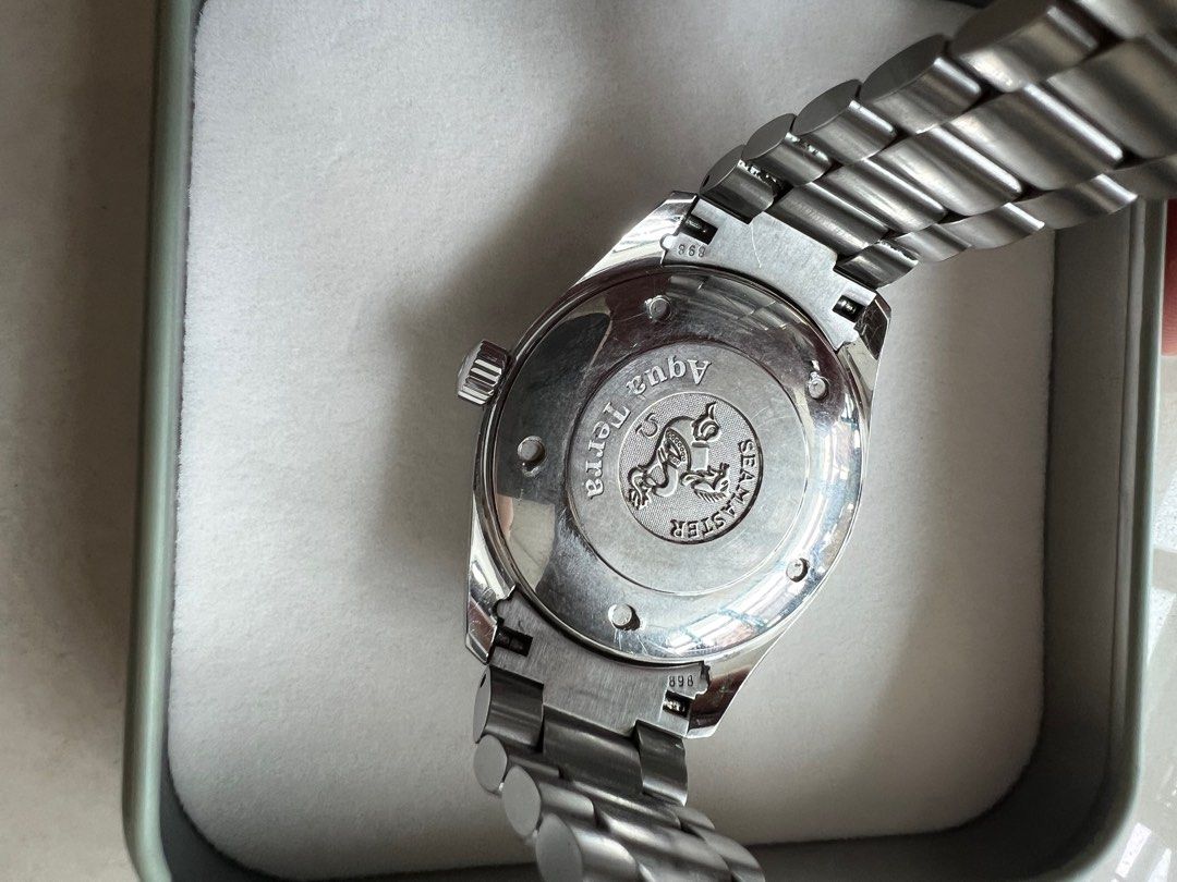 Vintage OMEGA Seamaster Aqua Terra, Luxury, Watches on Carousell