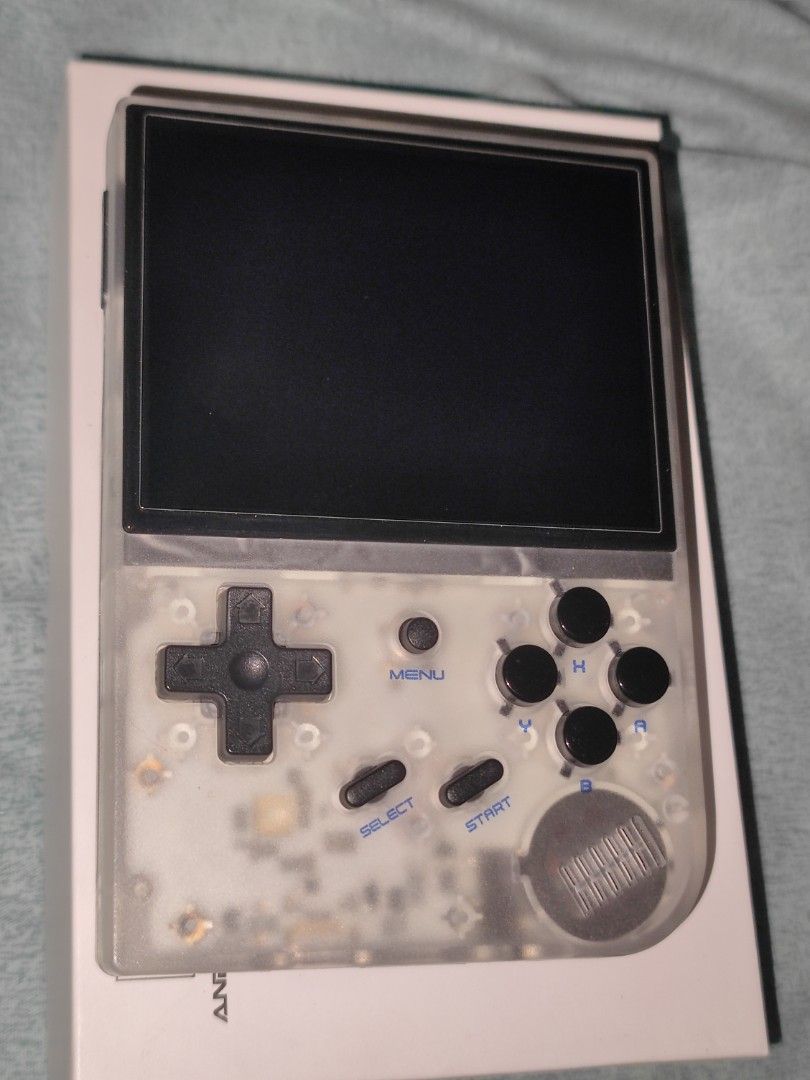 One Brand New Anbernic RG35XX RG 35XX Transparent Handheld Console ...