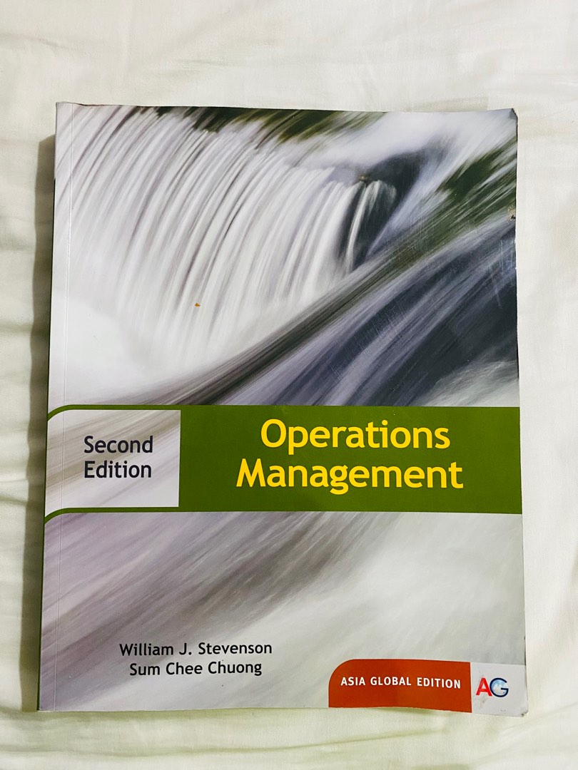 Operations Management 2nd Edition, Hobbies & Toys, Books & Magazines ...