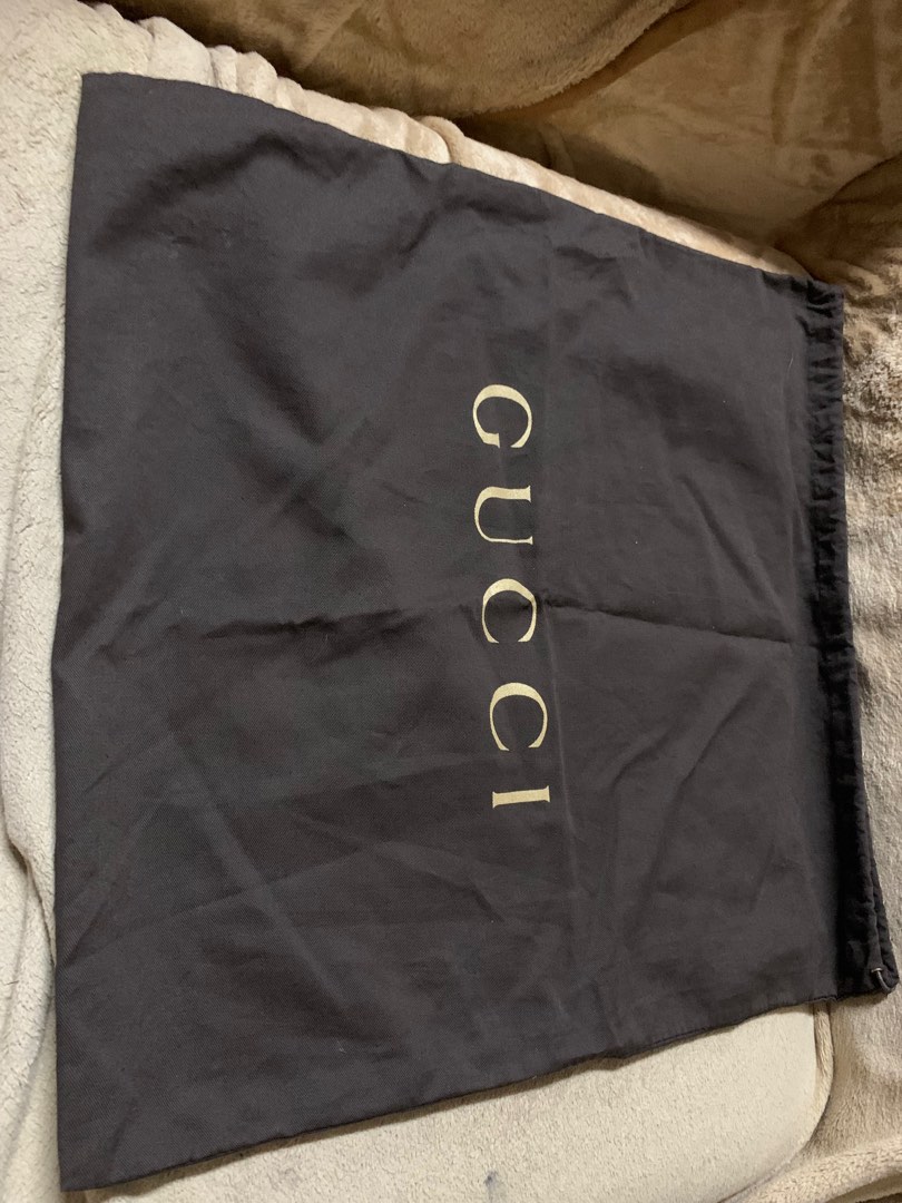 Original GUCCI XL dustbag, Luxury, Bags & Wallets on Carousell