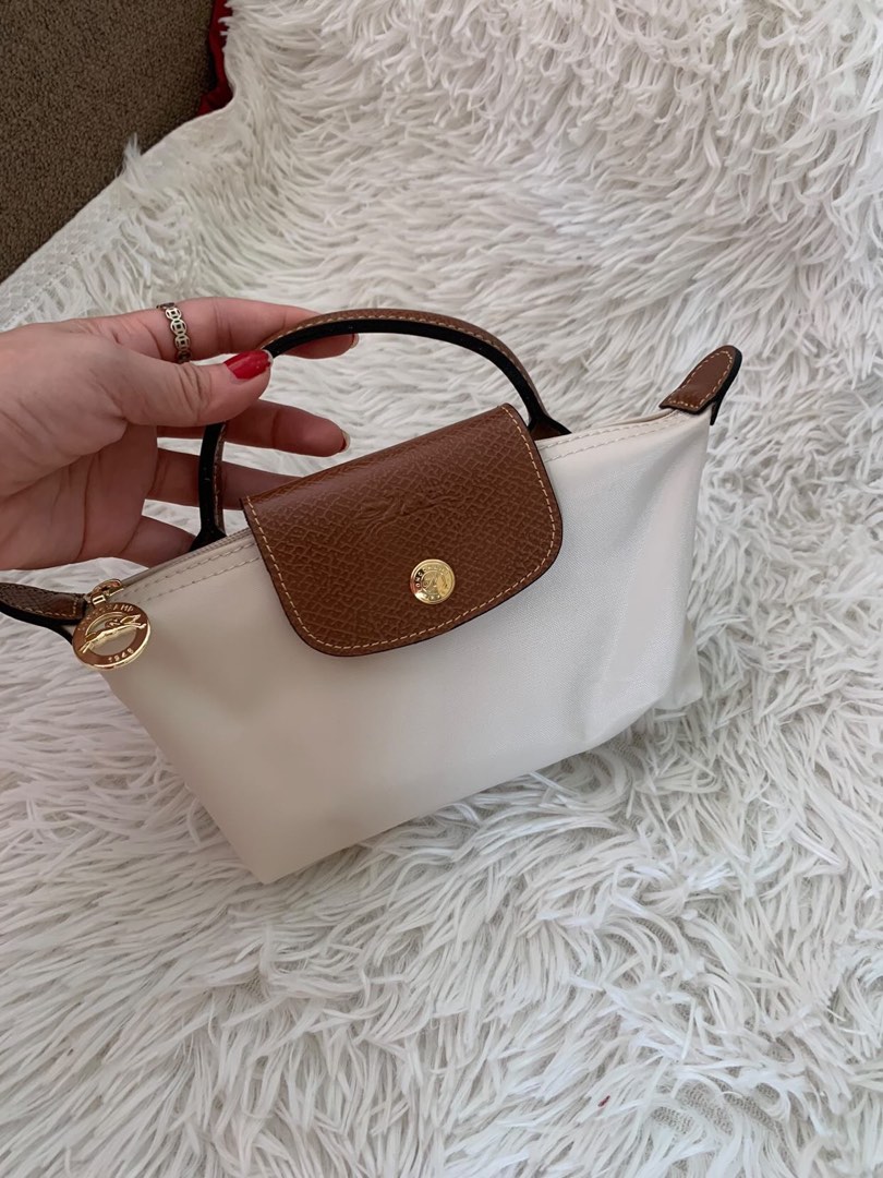 ORIGINAL LONGCHAMP POUCH IN PAPER , Women's Fashion, Bags & Wallets ...