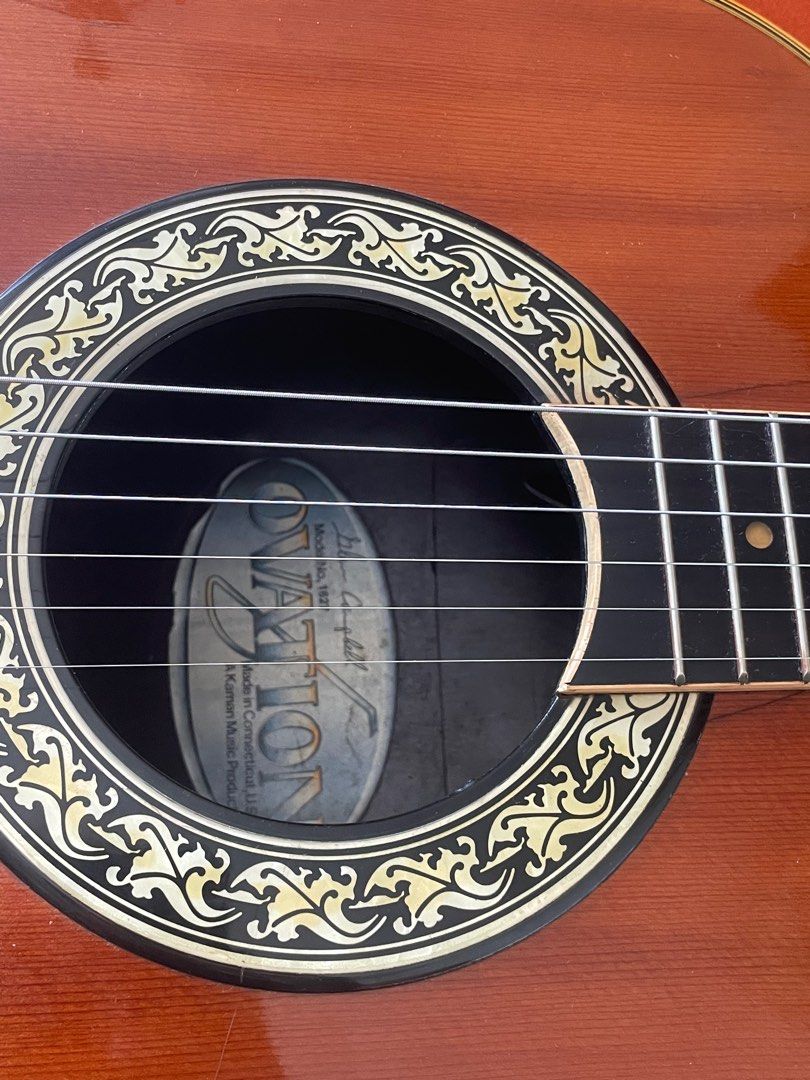 Ovation - Glenn Campbell Signature guitar-model 1627, Hobbies & Toys ...