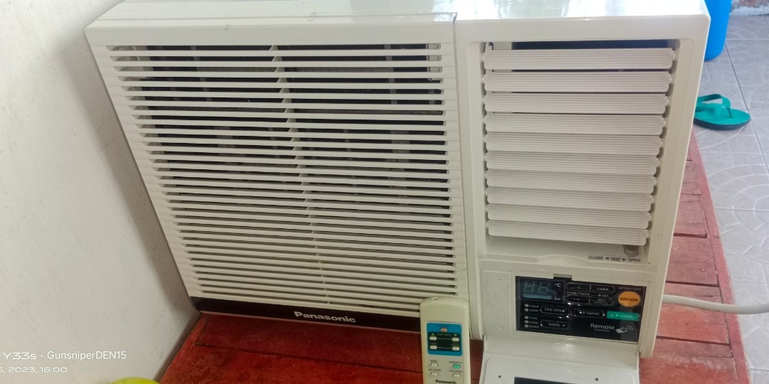 Panasonic window type aircon remote control, TV & Home Appliances, Air ...