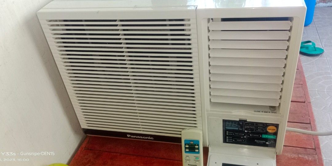 Panasonic window type aircon remote control, TV & Home Appliances, Air ...