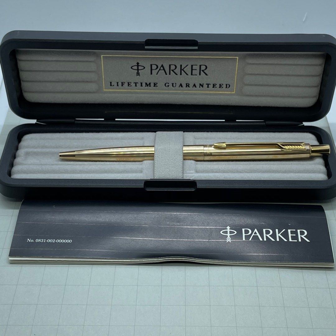 Parker Ballpoint Pen 12K gold filled made in ISA, Hobbies & Toys ...