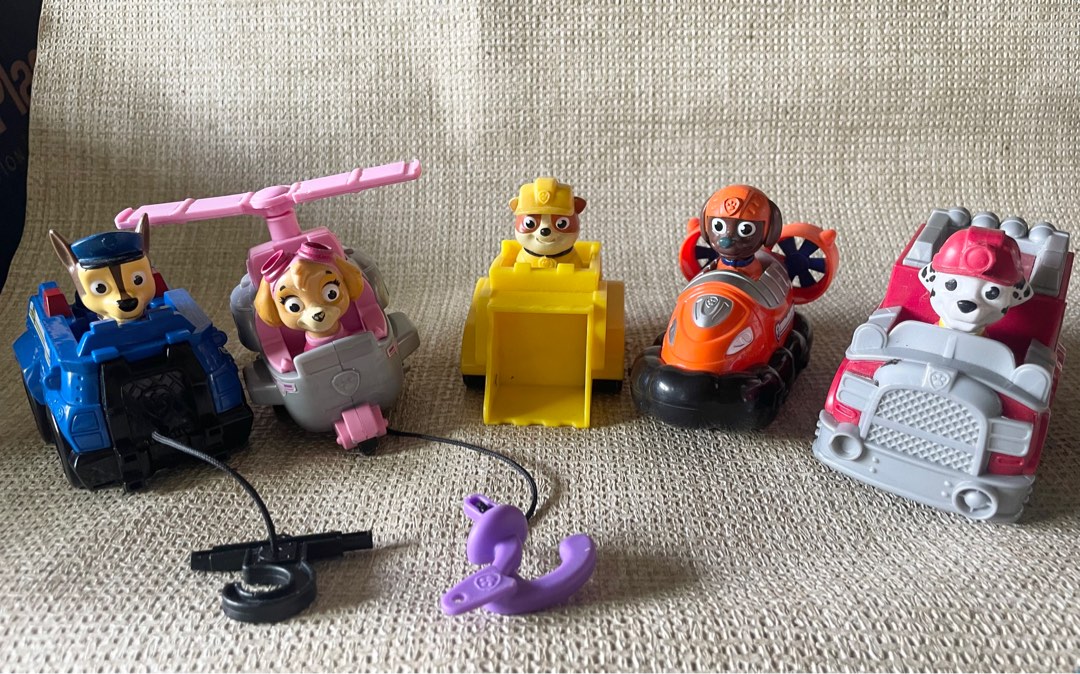 Paw Patrol Mini Pup Cars Vehicle Toy Bundle, Hobbies & Toys, Toys ...