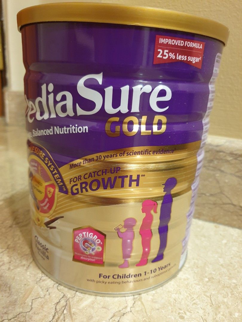 Pediasure GOLD 1-10 years, Babies & Kids, Nursing & Feeding, Weaning ...