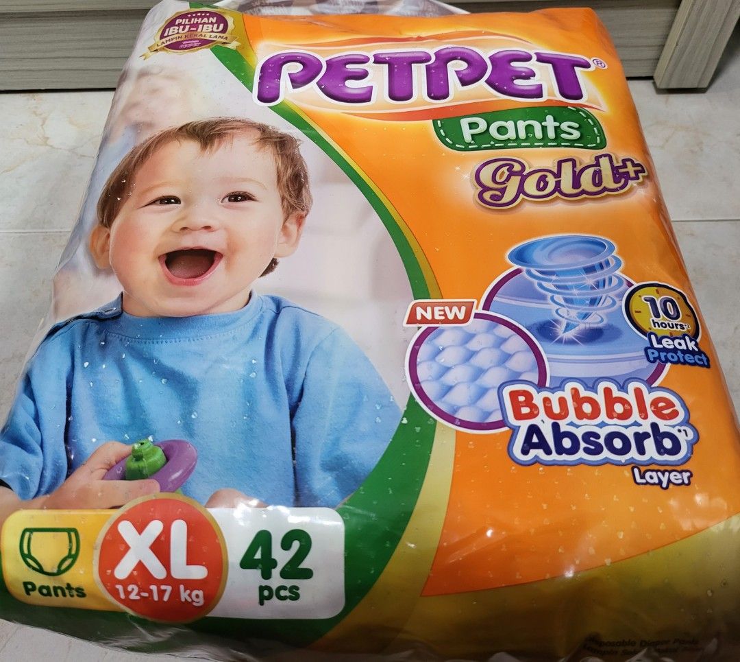 PETPET Diaper Pants XL, Babies & Kids, Bathing & Changing, Diapers ...