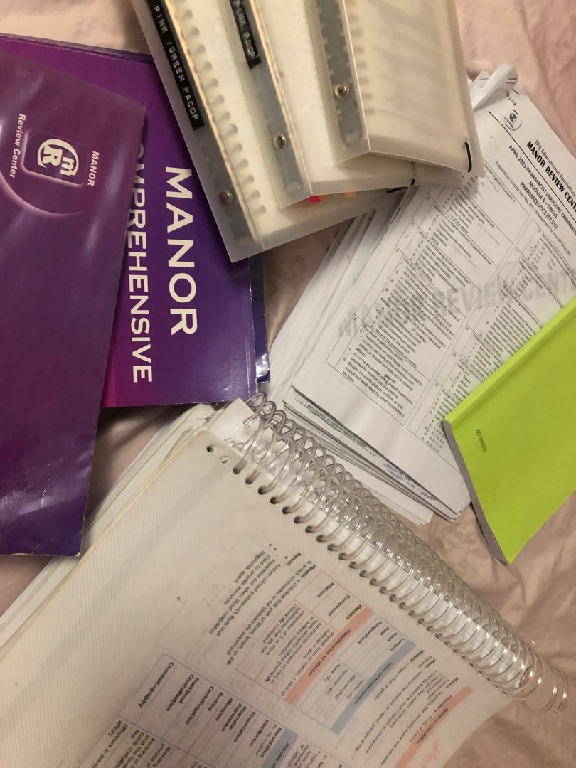 Pharmacy reviewer set w/ free soft copies, Hobbies & Toys, Books ...