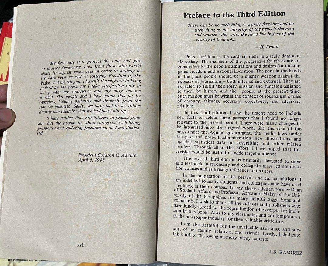 PHILIPPINE JOURNALISM HANDBOOK BY RAMIREZ, Hobbies & Toys, Books ...